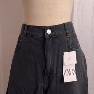 Zara | Shorts | Zara Shadow Black 9s Bermuda Denim Shorts | Poshmark